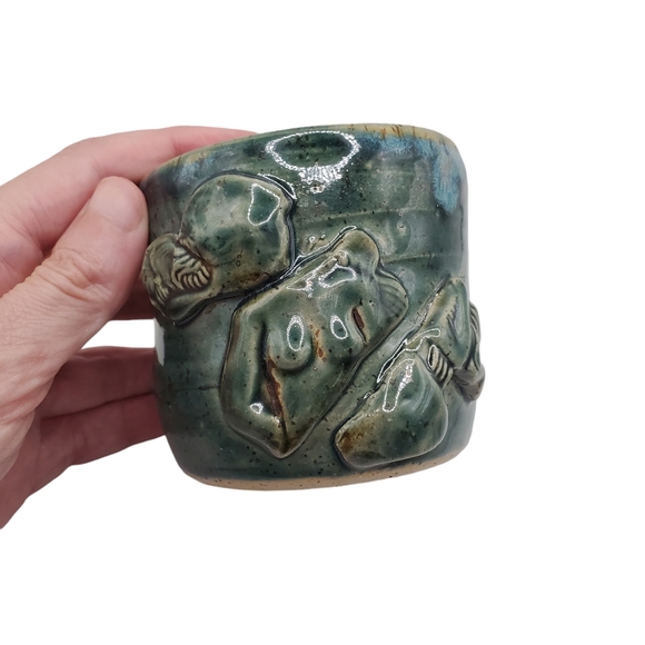 Artisan | Kitchen | Handmade Modern Art Sculpture Mug Feminine Form ...